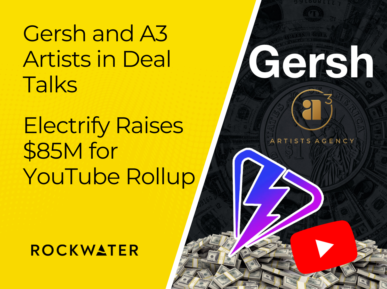Gersh and A3 Artists in Deal Talks + Electrify Raises $85M for YouTube ...